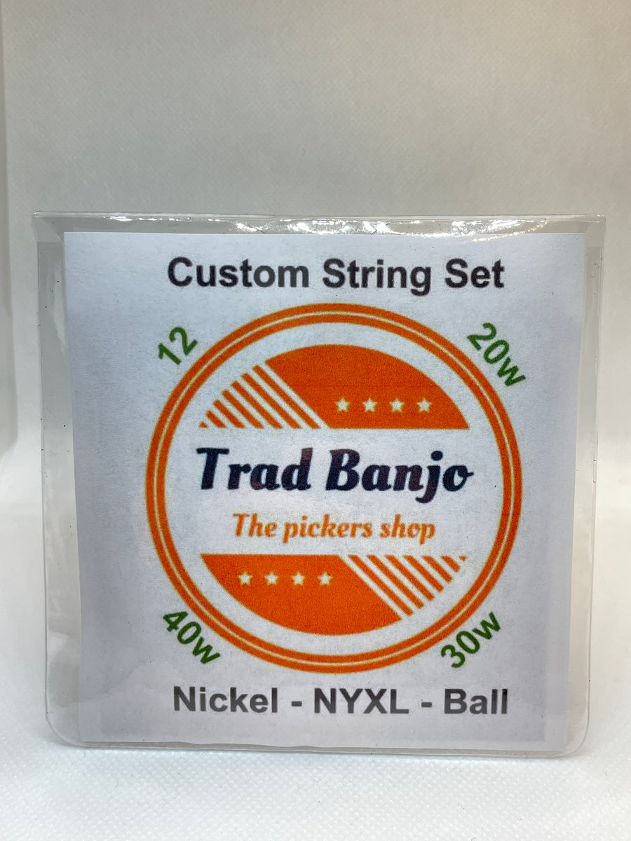 Premium Nickel Irish Tenor Banjo Strings - Ball End - Heavy – Trad Banjo