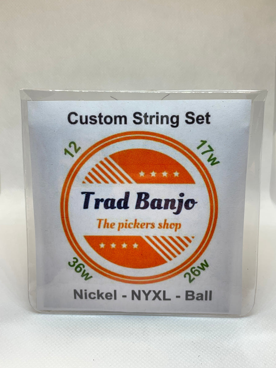 Premium Nickel Irish Tenor Banjo Strings - Ball End - Light – Trad Banjo